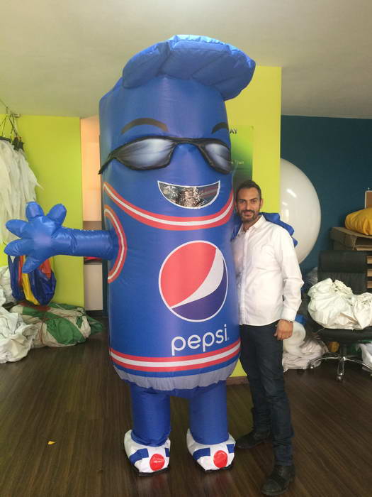 PEPSI | Clients | Fly Away s.a.r.l | Inflatable Advertising ...
